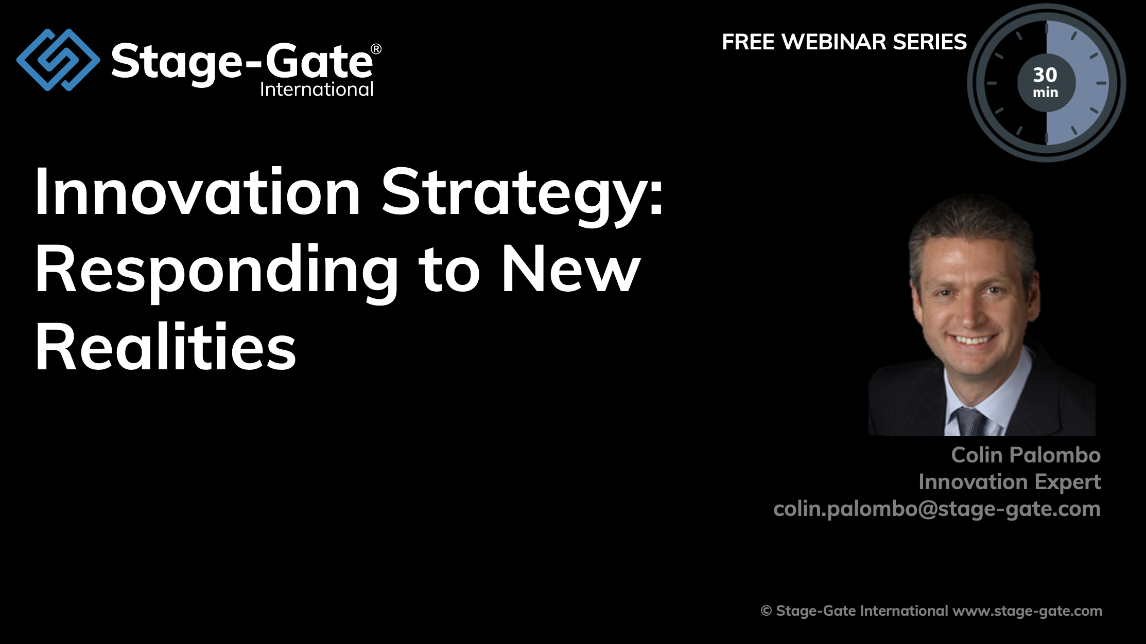 Innovation Strategy: Responding to New Realities | Stage-Gate International
